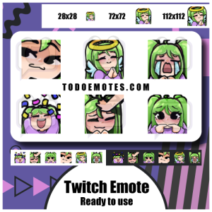 Packs de emotes para Twitch - Todoemotes